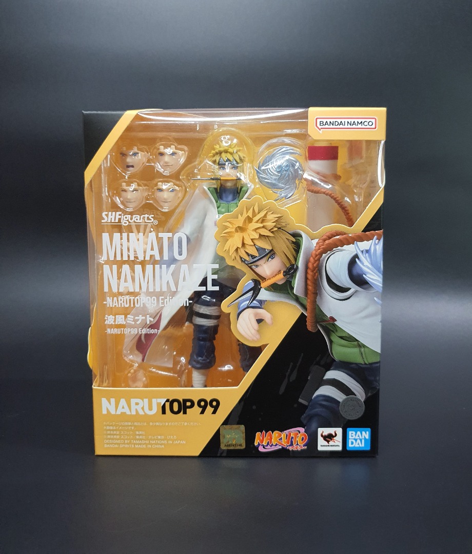 S.H.Figuarts (SHF) Minato Namikaze -NARUTOP99 Edition-, Hobbies & Toys ...