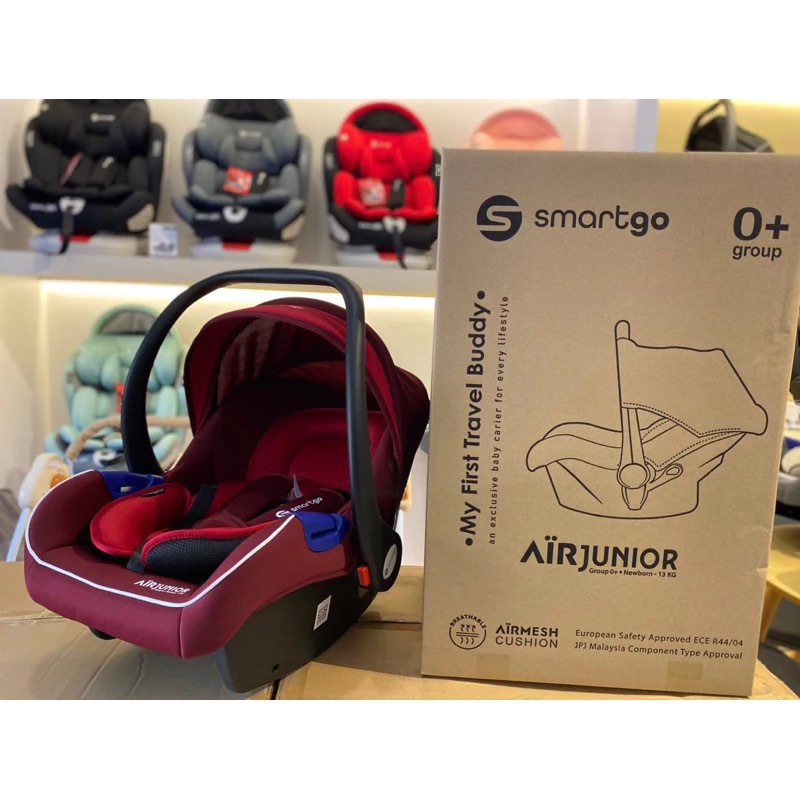 Smartgo premium infant carrier baby car seat, Babies & Kids, Going Out ...