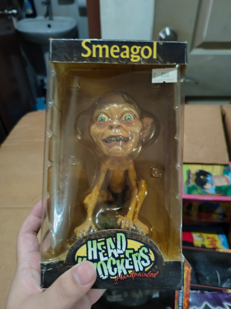 SMEAGOL - LORD OF THE RINGS - NECA HAND PAINTED HEAD KNOCKERS - NEW IN ...