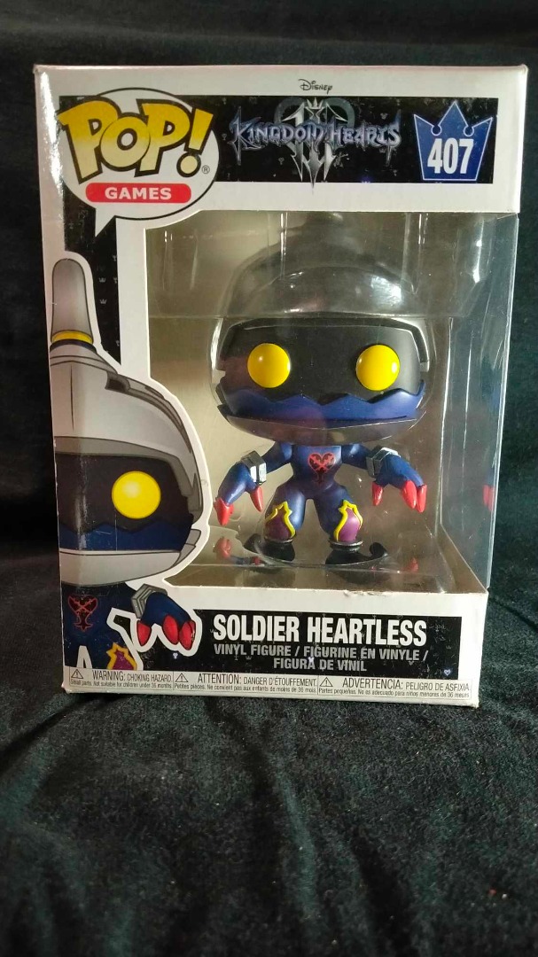 Soldier Heartless Funko Pop! #407 - Kingdom Hearts, Mint Condition ...