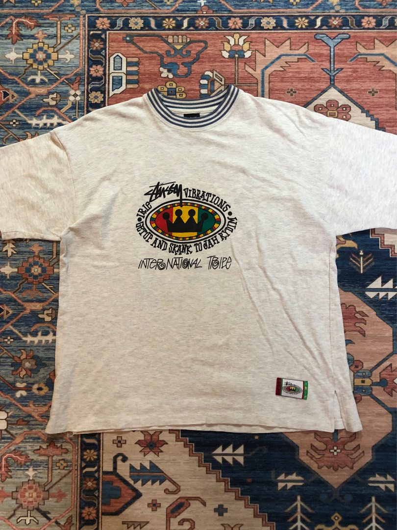 STUSSY IRIE RASTA Vintage, Men's Fashion, Tops & Sets, Tshirts & Polo ...