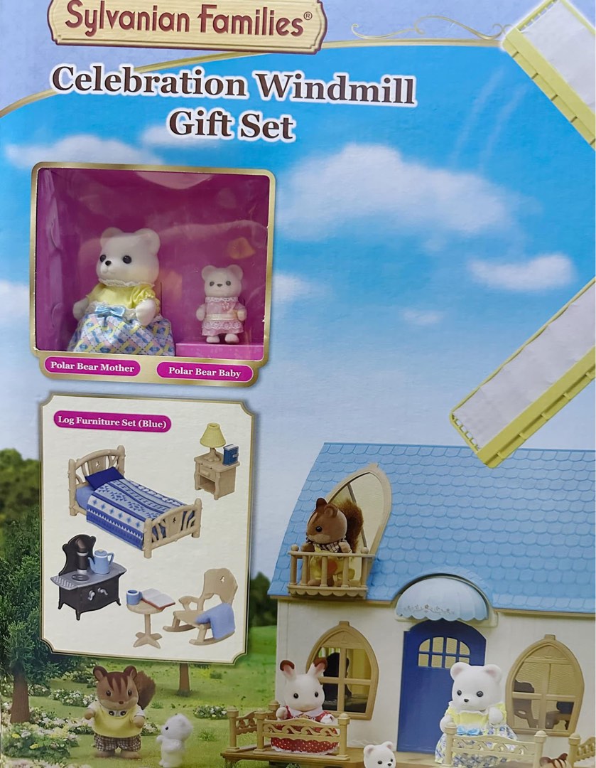 Sylvanian Families Celebration Windmill Gift Set, Hobbies & Toys, Toys ...