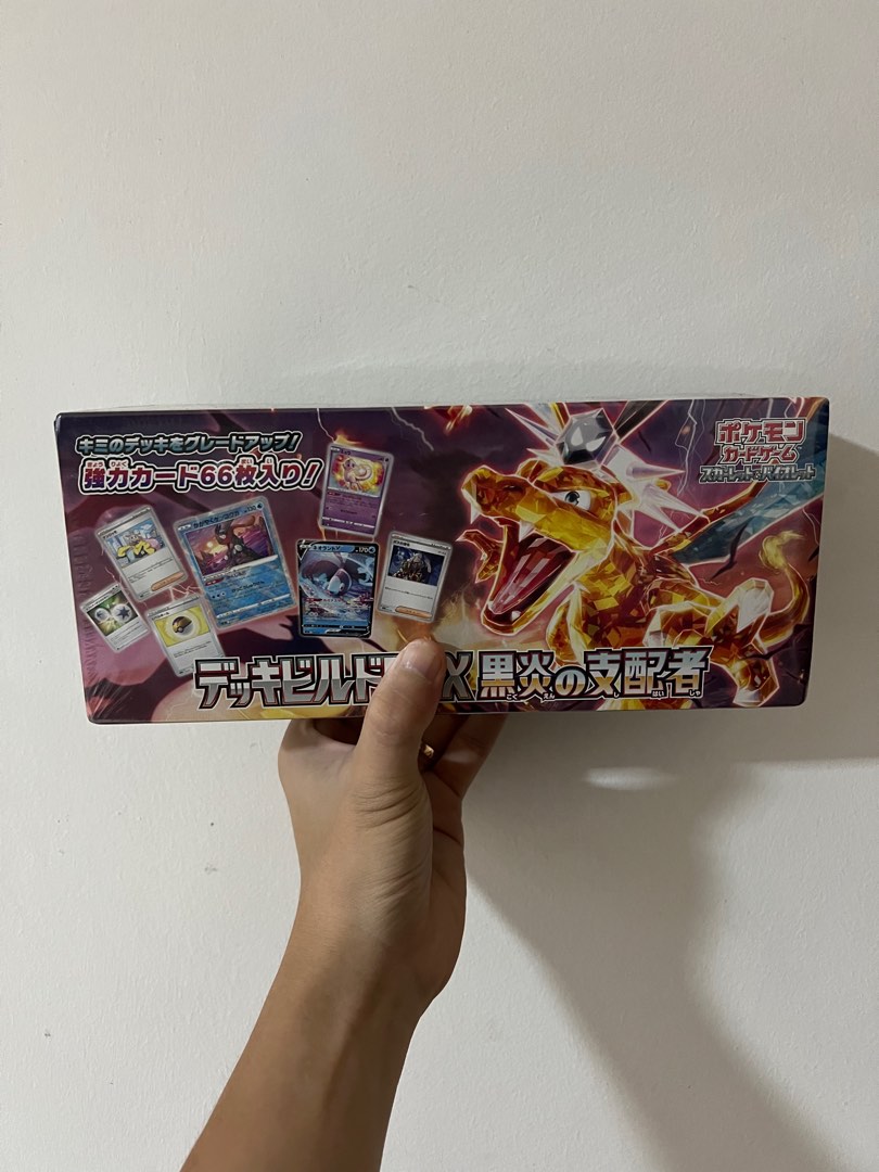 Tcg Pokemon jap robf Charizard deck box shrink, Hobbies & Toys, Toys ...