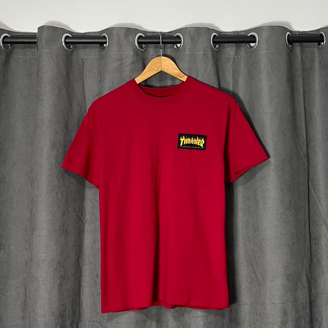 Thrasher Box Patch Logo, Men's Fashion, Tops & Sets, Tshirts & Polo ...