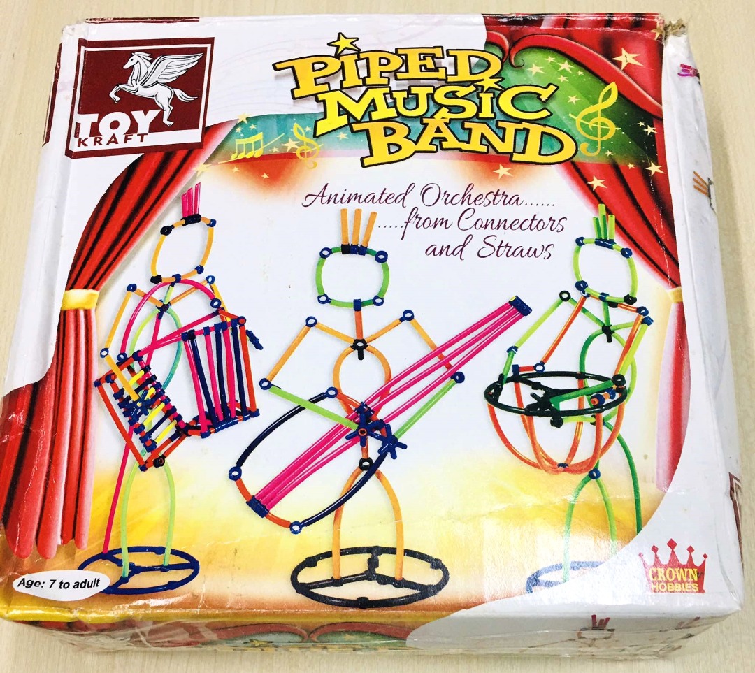 Toy Kraft Piped Music Band Connectors and Straws, Hobbies & Toys, Toys ...