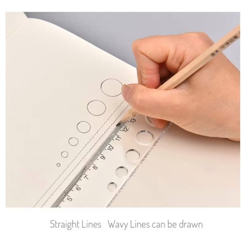 Transparent Extra Long Ruler | Multiple Use Exam Rulers Students and ...