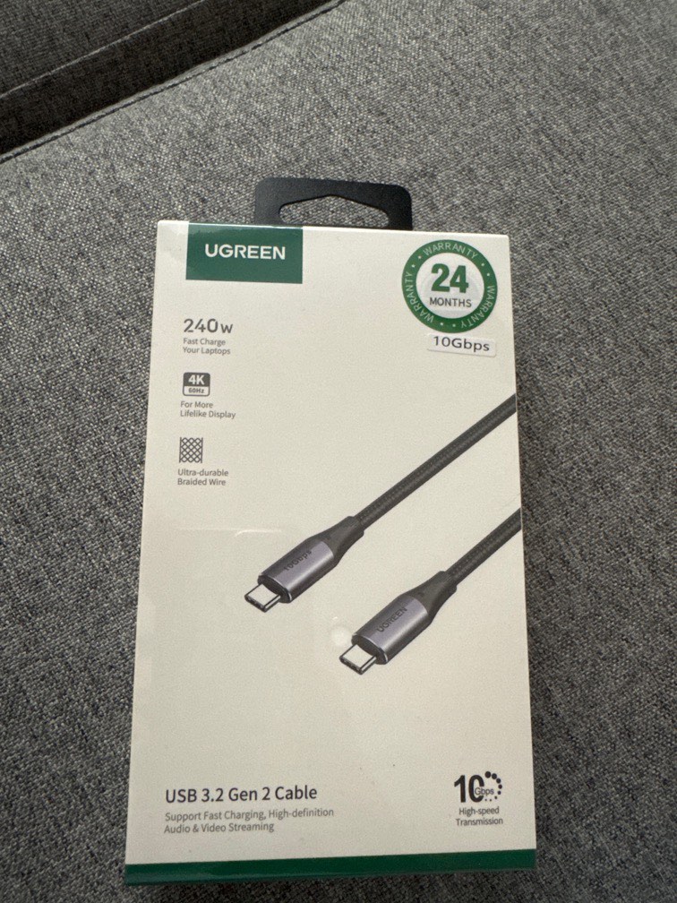 ugreen usb 3.2 gen 2 cable, Computers & Tech, Parts & Accessories ...