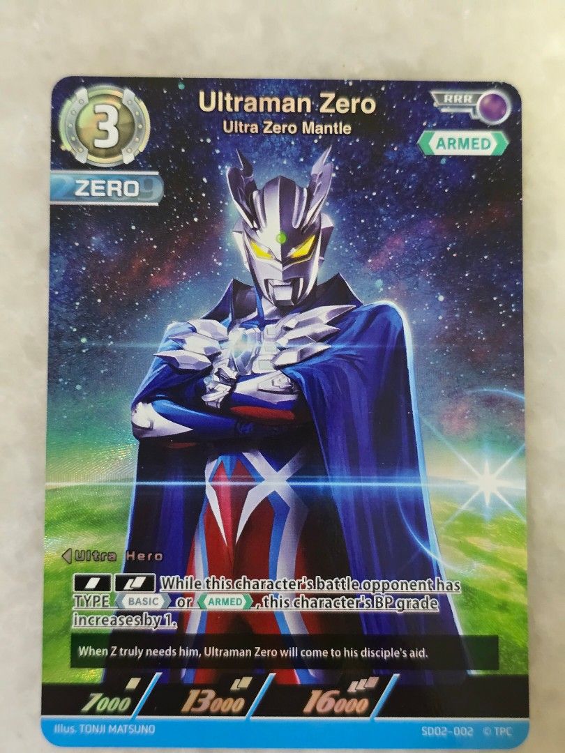 Ultraman card game - [No. 2] Deck The Bonds of Zero (RRR) only on Carousell