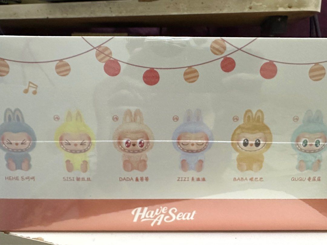 V2 labubu set ( 6 blind boxes ) genuine product, Hobbies & Toys, Toys ...