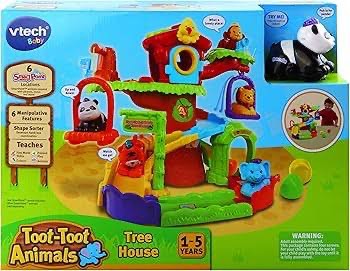 Vtech baby toot toot animal tree house, Babies & Kids, Infant Playtime ...