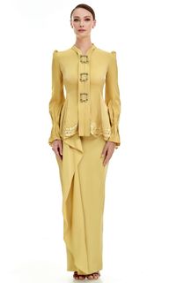 Wanzar Kurung, Women's Fashion, Muslimah Fashion, Baju Kurung & sets on ...
