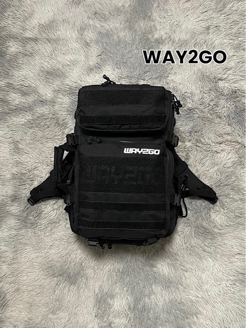 WAY2GO Tactical Backpack, Men's Fashion, Bags, Backpacks on Carousell