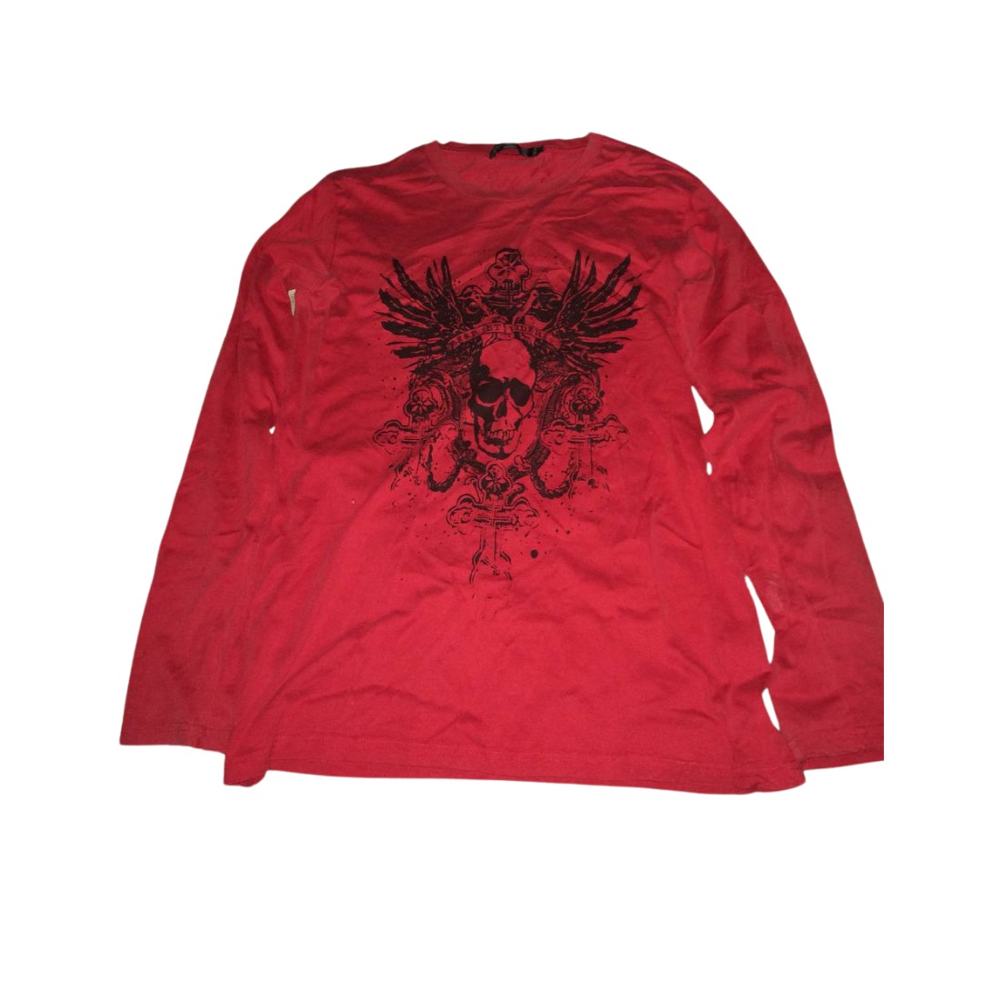 Y2K THRUXTON LONG SLEEVE SHIRT VINTAGE 2000s JNCO / NIKE / DICKIES ...