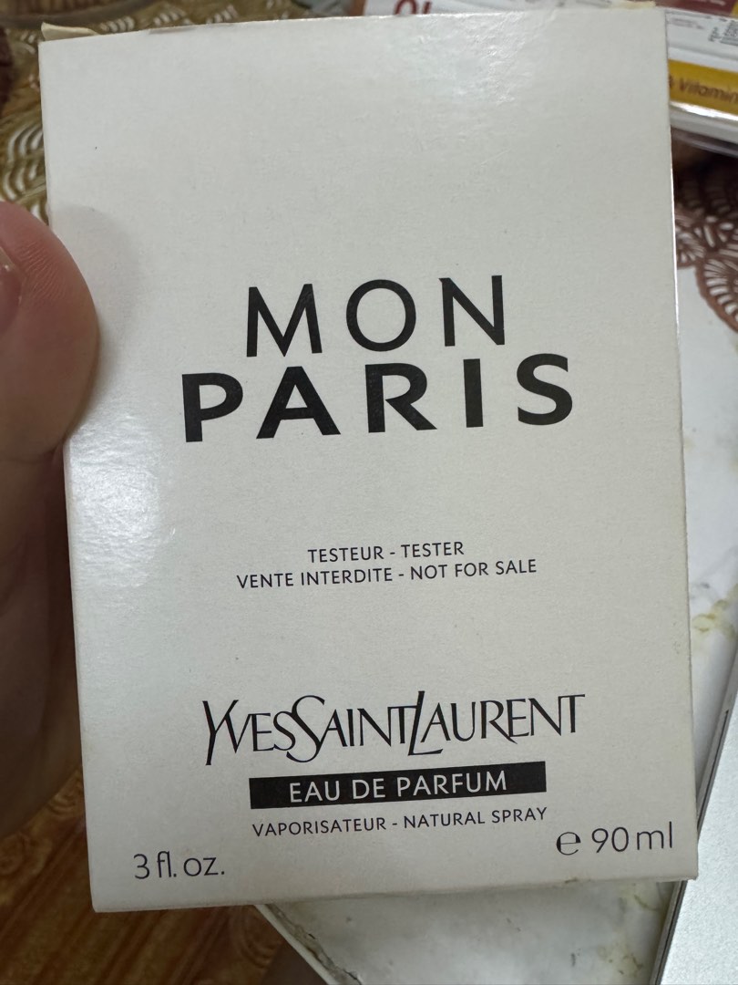 Ysl Mon Paris Tester Unit, Beauty & Personal Care, Fragrance ...