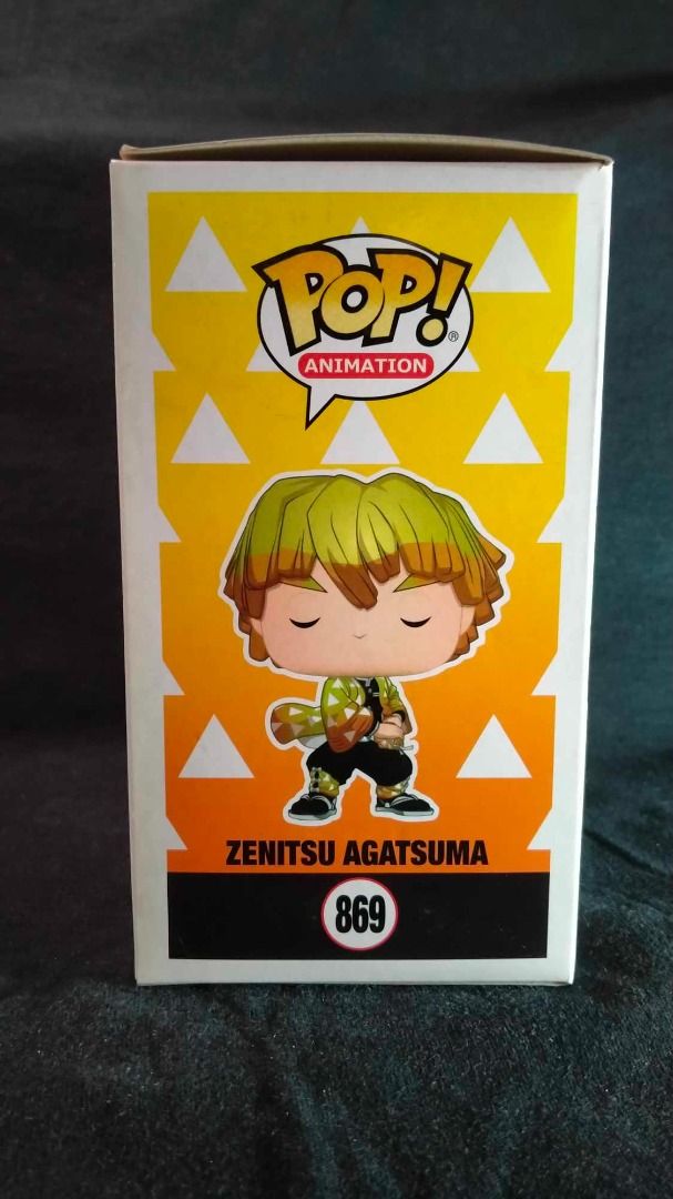 Zenitsu Agatsuma Funko Pop! #869 - Demon Slayer, Mint Condition ...