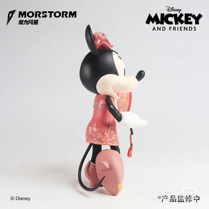 [100% AUTHENTIC] Disney Morstorm Minnie Cheongsam 15cm Genuine Authorization Doll Model Trendy ...