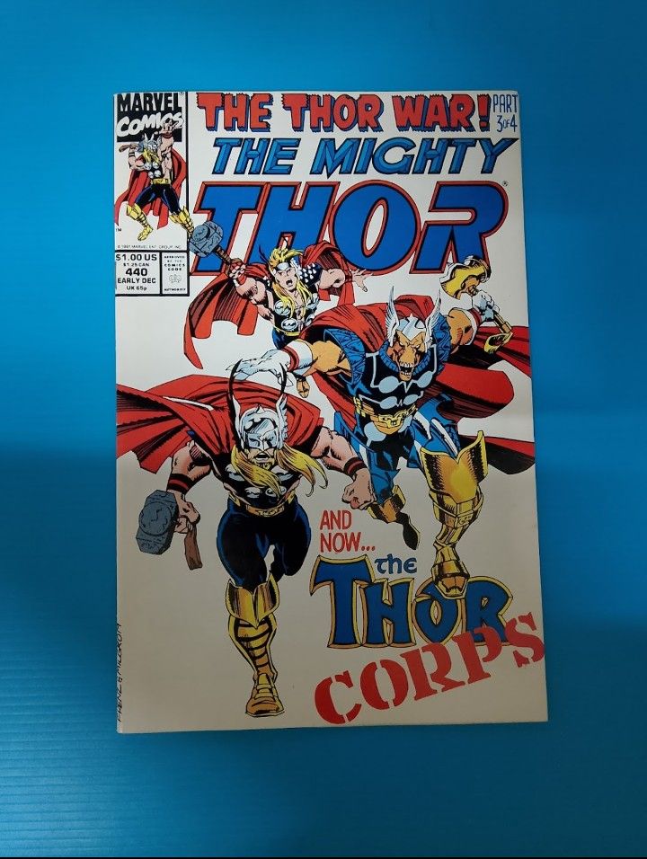 1st cover & full app Dargo ! Thor #384 ( Ron Frenz - Cover Art ) Marvel ...
