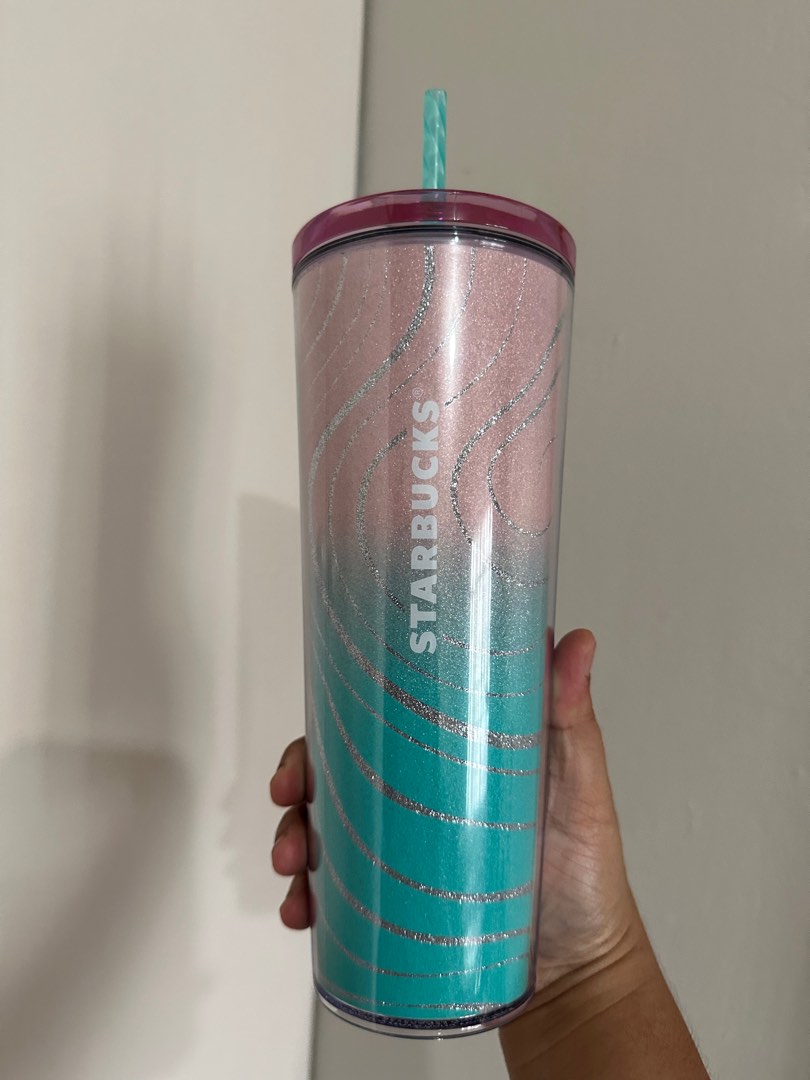 2025 Starbucks Traditions Collection Turquoise Cold Cup 93.5mm x 286mm ...