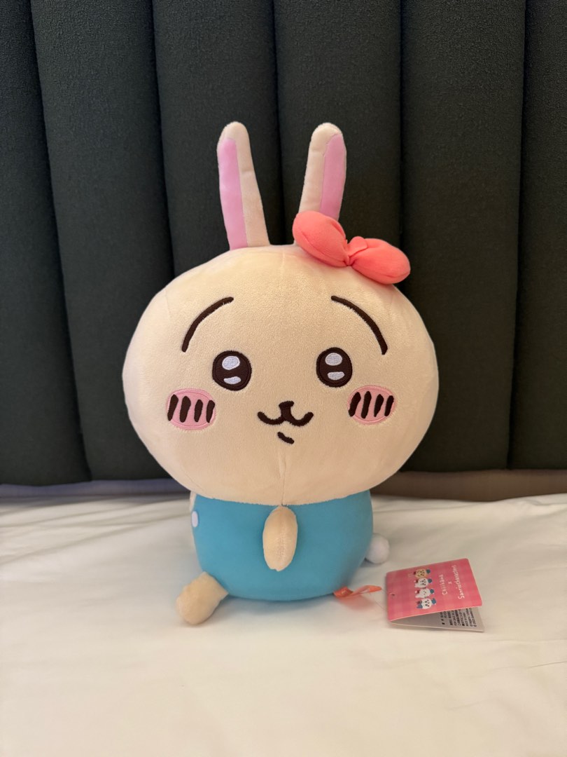 [現貨] 日本正版 Sanrio Hello Kitty x Chiikawa usagi 兔兔 景品 公仔, 興趣及遊戲, 玩具 & 遊戲類 ...