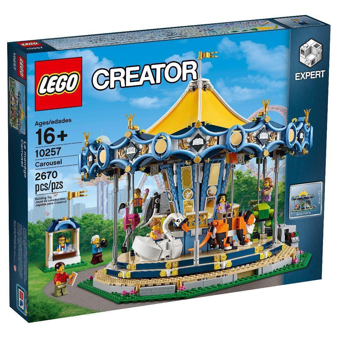 全新絕版 LEGO 10257 - Carousel (Creator系列，與10244、10247、10261、10273同一系列), 興趣及遊戲, 玩具 & 遊戲類 - Carousell