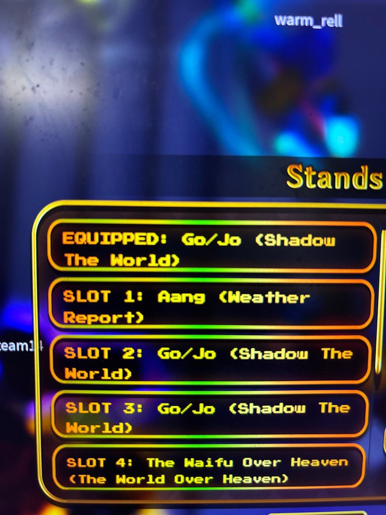 全網最平 ️ ️ ️ Roblox YBA 替身皮膚（所有S 級都有⁉️), 電子遊戲, 電子遊戲, 其他 - Carousell