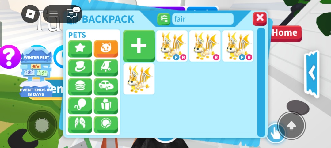 Adopt Me Fairy Bat Dragon (FBD), Video Gaming, Gaming Accessories, In ...