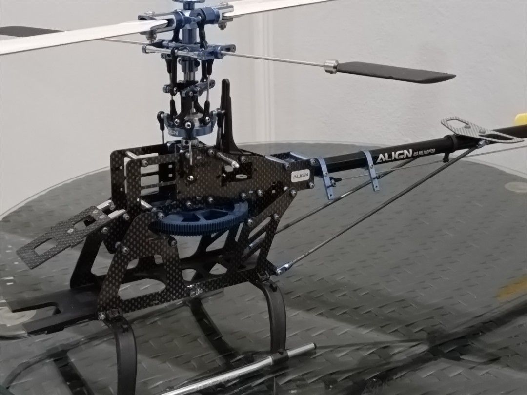 ALIGN TREX 450 SE V2 BODY KIT 6CH REMOTE CONTROL HELICOPTER, Hobbies ...