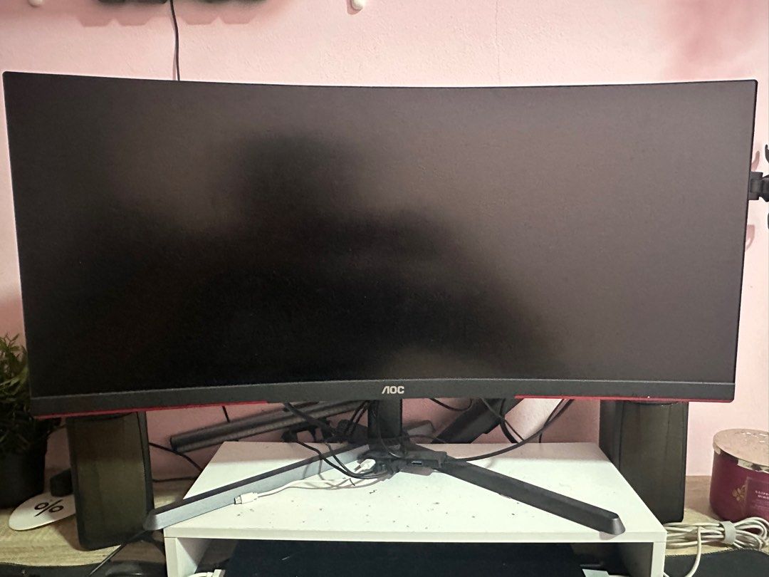AOC CQ30G3Z 30" WFHD 200Hz 0.5MS AMD FREESYNC CURVE Gaming Monitor ...
