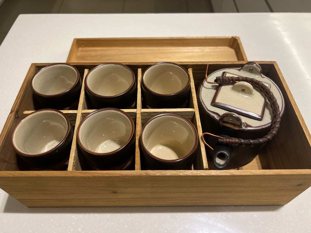 Authentic Japanese Tea Set, Furniture & Home Living, Kitchenware ...