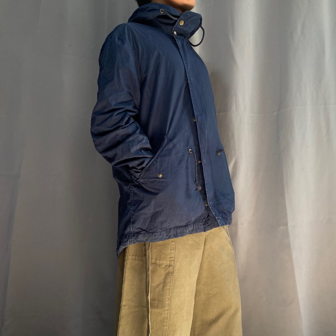 Avirex Military Navy Blue Fishtail Parka, Men's Fashion, Coats, Jackets ...