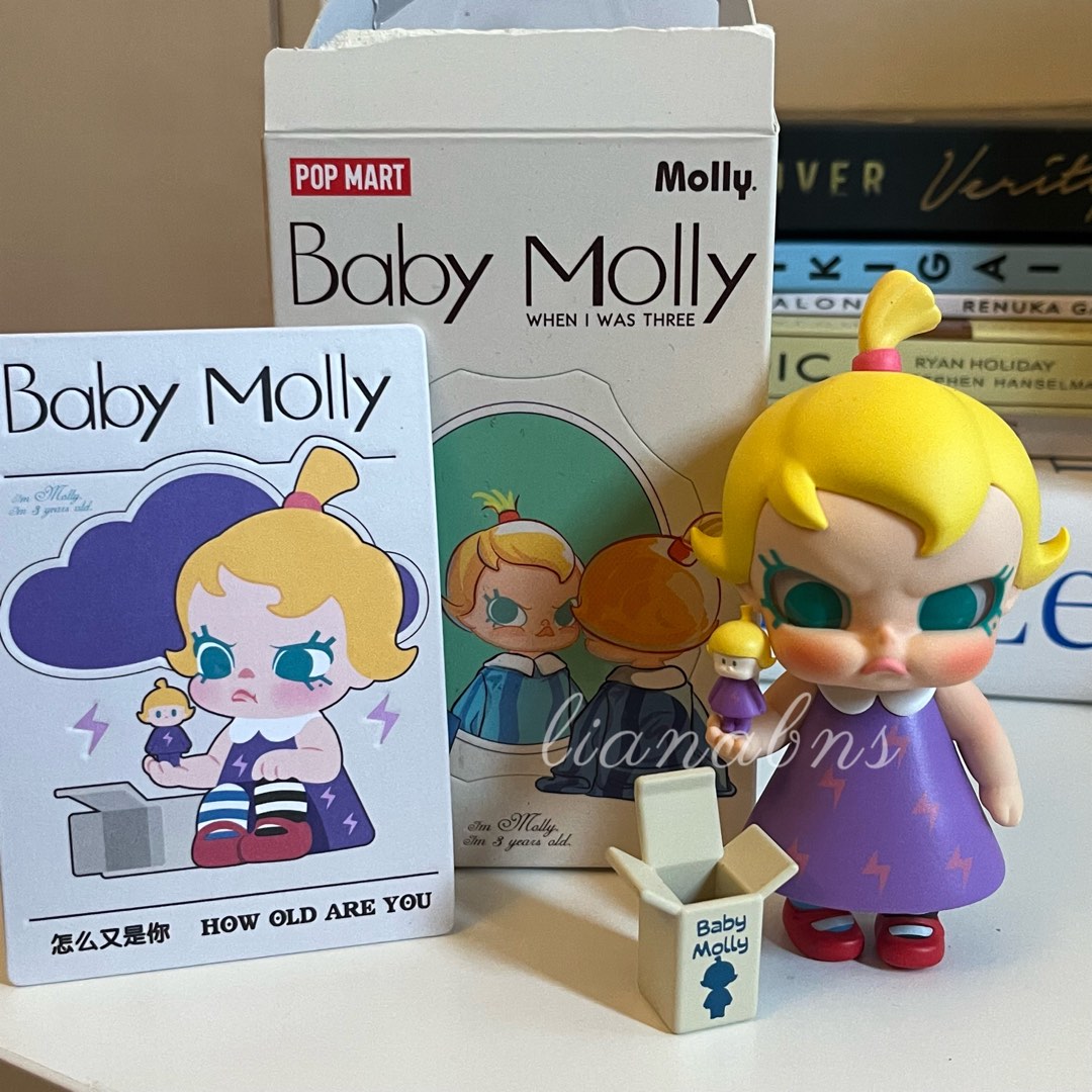 baby molly when i was three how old are you, Hobbies & Toys, Toys ...