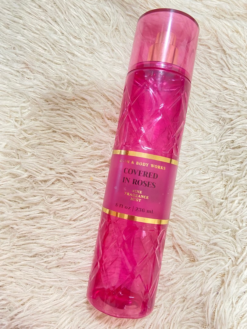 BATH & BODY WORKS COVERED IN ROSES FINE FRAGRANCE MIST 236 ML, Beauty ...