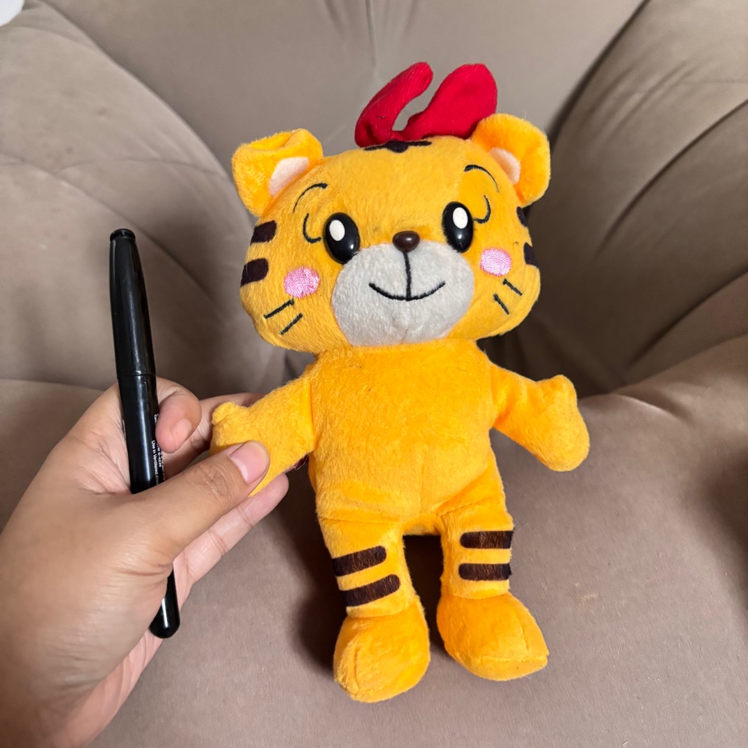 Benesse Shimajiro Plush Hana Chan Tiger Stuffed Animal Toy Anime Red ...
