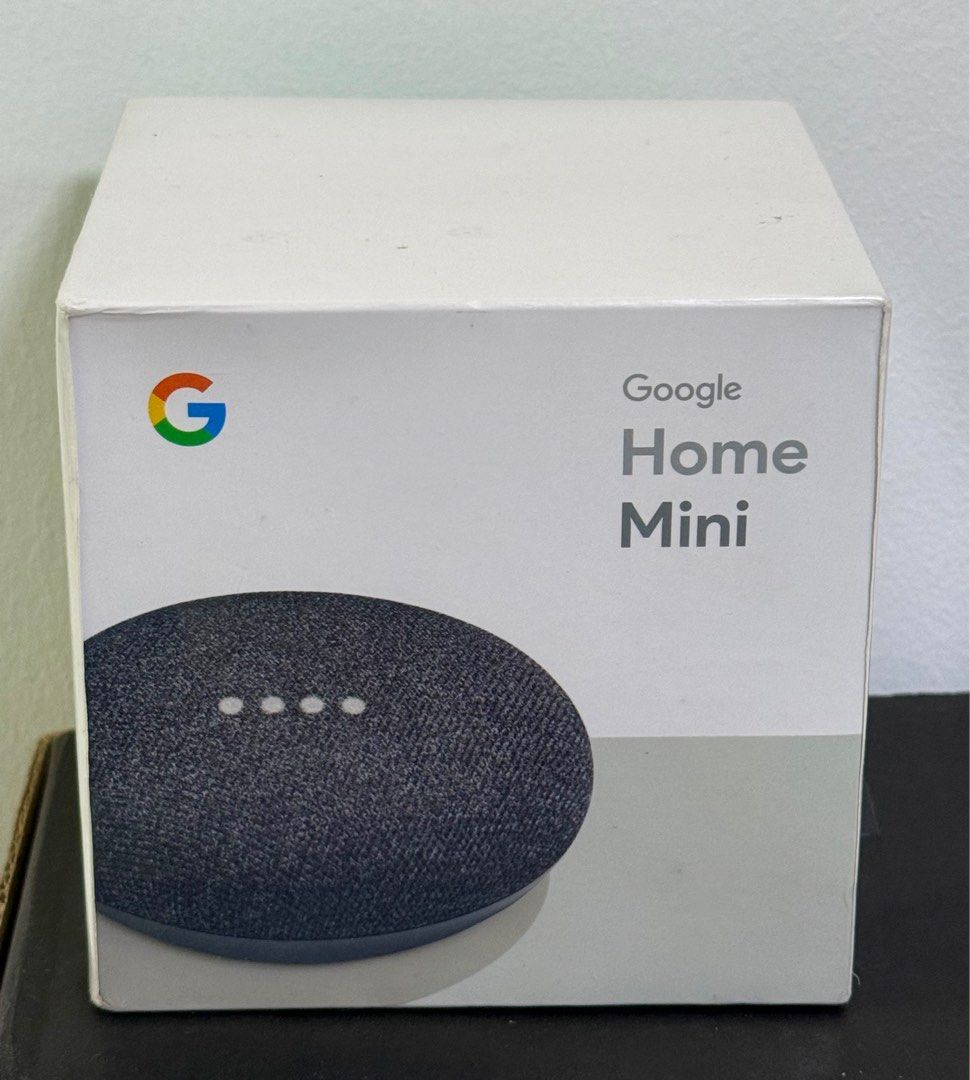BNIB: Google Home Mini Charcoal (1st Gen), Computers & Tech, Parts ...