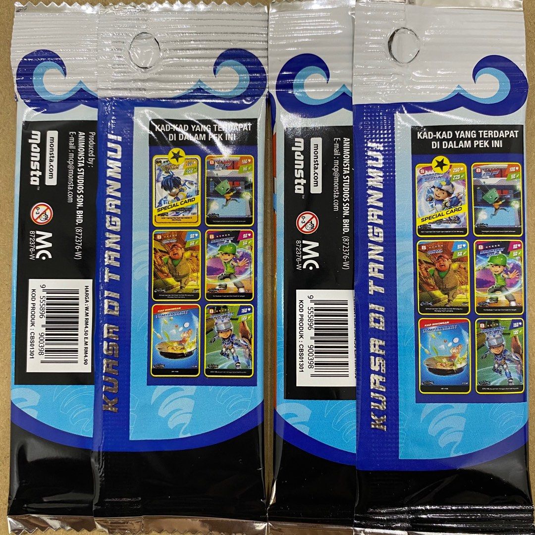 BOBOIBOY GALAXY CARD - (AA + SR) PEK CYCLONE FURY 2024, Hobbies & Toys ...