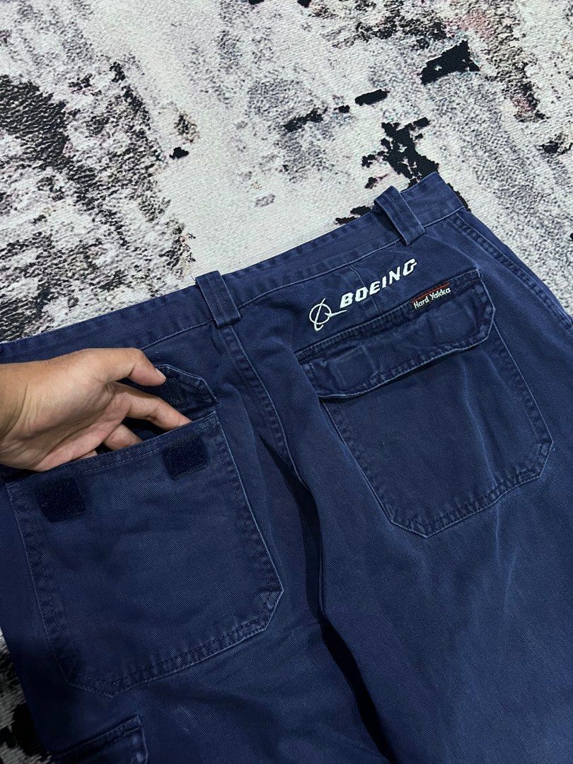 BOEING AIRCRAFT x HARD YAKKA LOOSE FIT CARGO PANTS, Men's Fashion ...