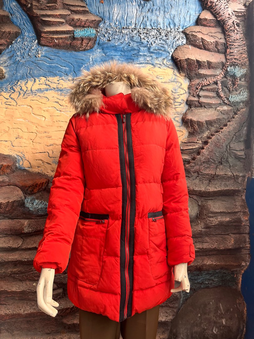 BONNIE ALEX Winter Jacket Down Hoodie Bulu Jaket Bulu Angsa Gelembung ...