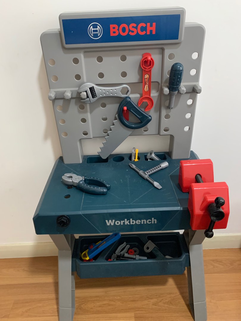 Bosch Workbench - all set (original), Hobbies & Toys, Toys & Games on ...