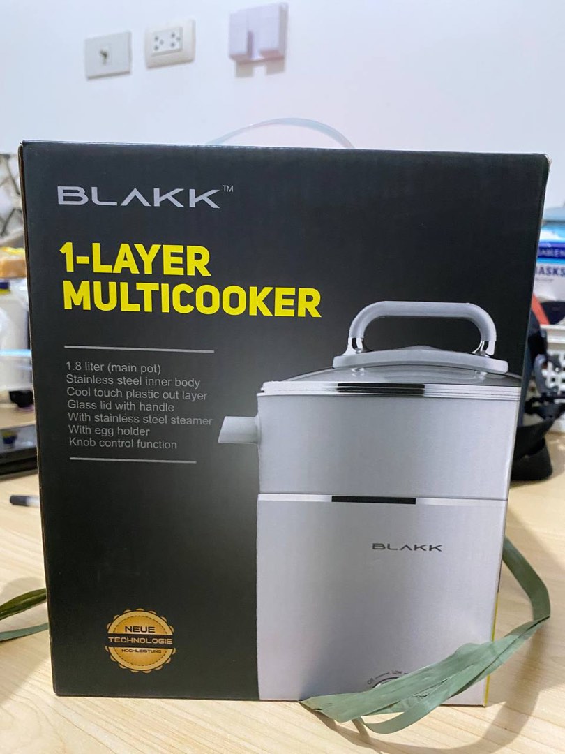 BRAND NEW Blakk1-layer multicooker, TV & Home Appliances, Kitchen ...