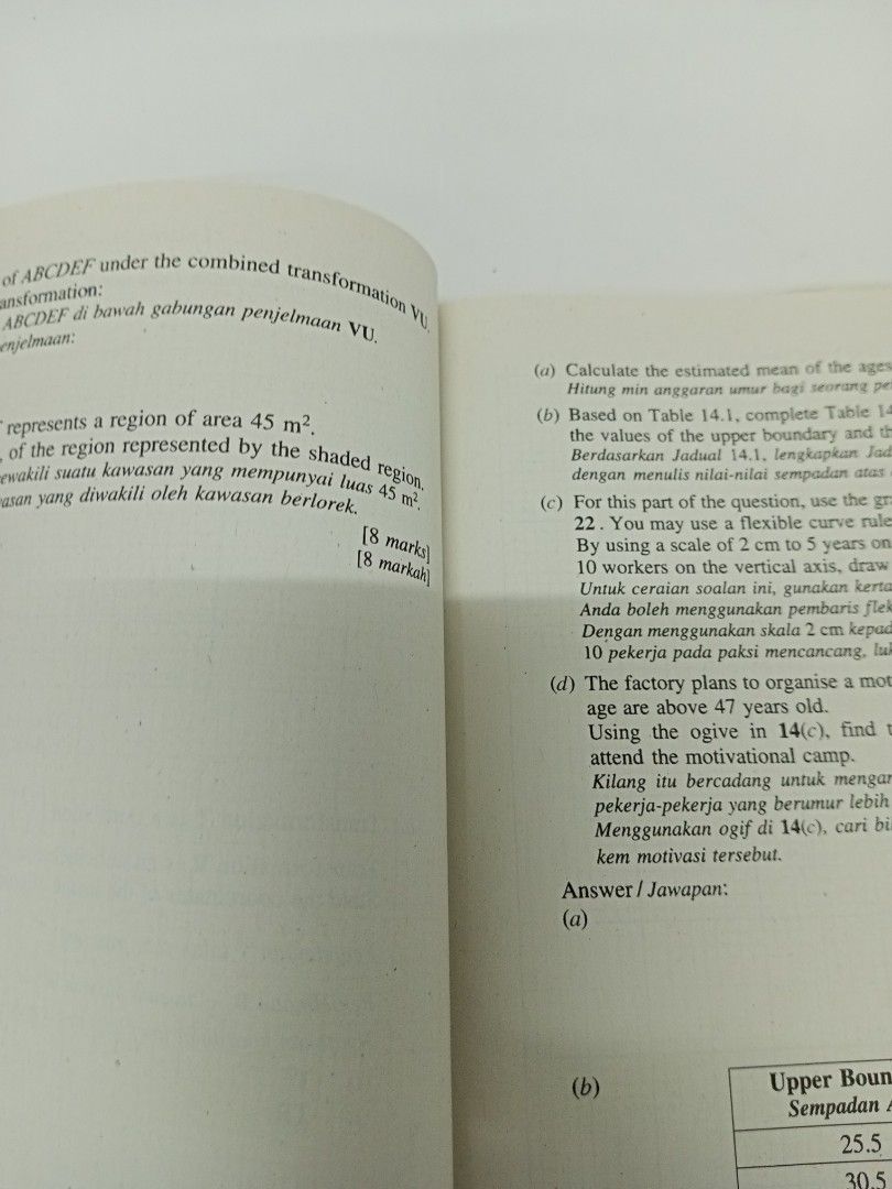 Buku Latihan Subjek Matematik SPM Kertas Soalan Peperiksaan Sebenar SPM ...