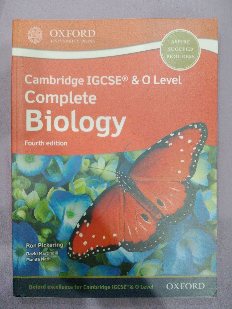 Cambridge IGCSE & O level Complete Biology 4th Edition textbook ...