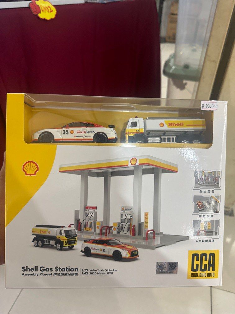 CCA COOL CHIC AUTO SHELL GAS STATION DIORAMA, Hobbies & Toys, Toys ...