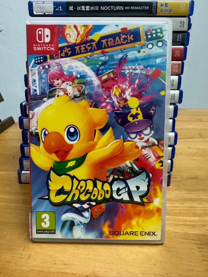 Chocobo GP (Nintendo Switch) (Used) (Physical), Video Gaming, Video ...
