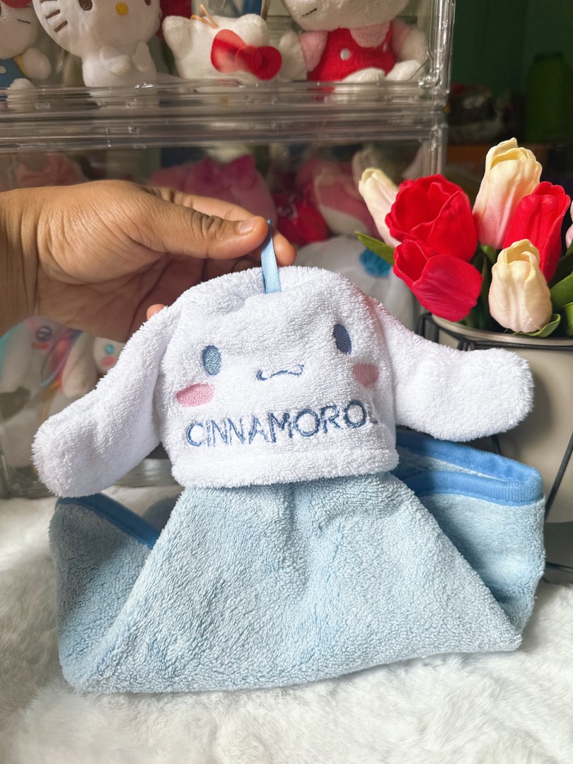 Cinna Hand Towel (Sanrio Smiles), Hobbies & Toys, Toys & Games on Carousell