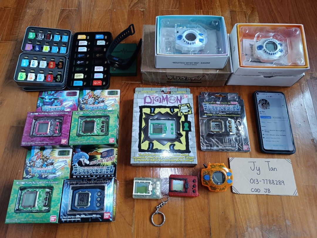 Digimon digivice (Pendulum, Vpet, D2, Vital Bracelet), Hobbies & Toys ...