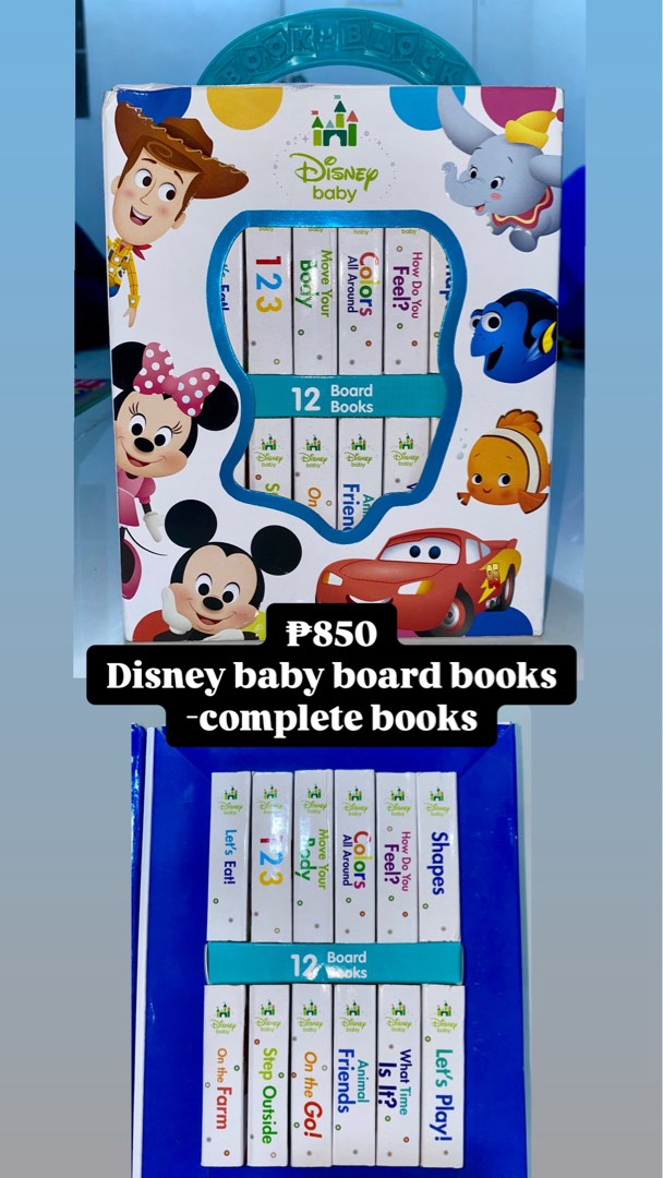 Disney baby board books [boxed set], Hobbies & Toys, Books & Magazines ...