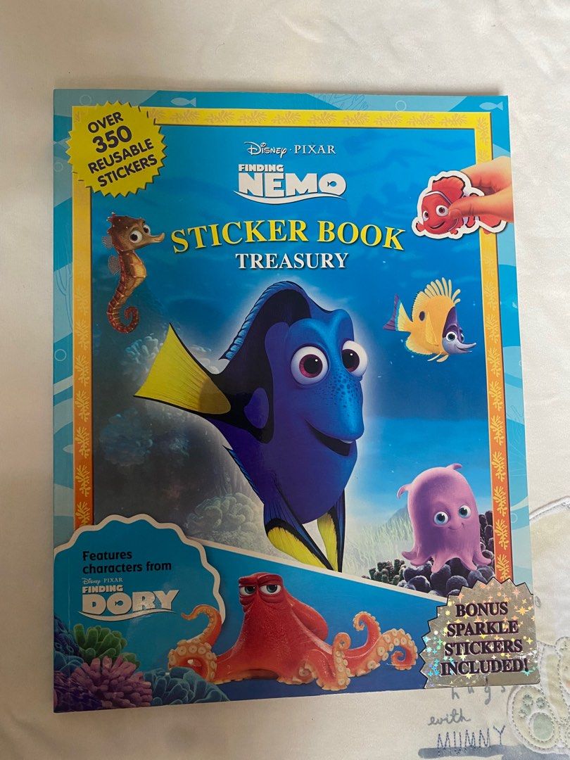 Disney Pixar Finding Nemo Sticker Book Treasury And Activity, Hobbies ...