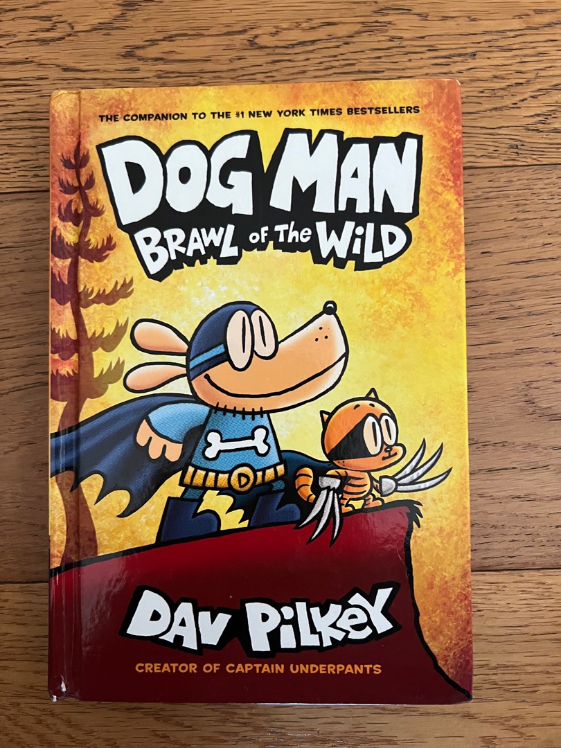 Dog man brawl of the wild, 興趣及遊戲, 書本 & 文具, 兒童書籍 - Carousell