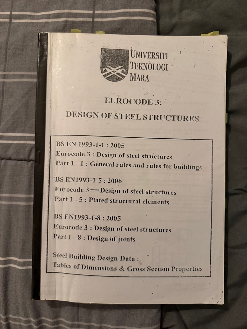 EUROCODE 3 steel design, Hobbies & Toys, Books & Magazines, Textbooks ...