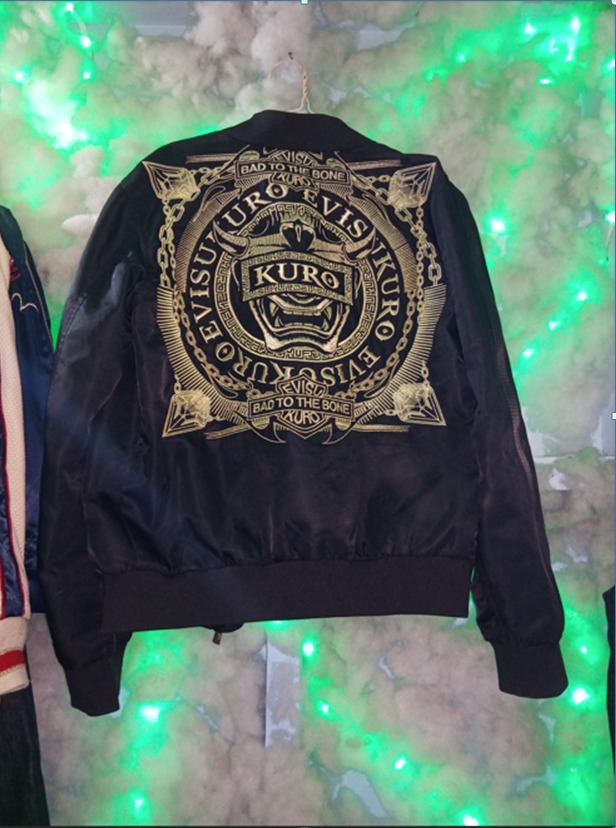 evisukuro bomber, Men's Fashion, Coats, Jackets and Outerwear on Carousell